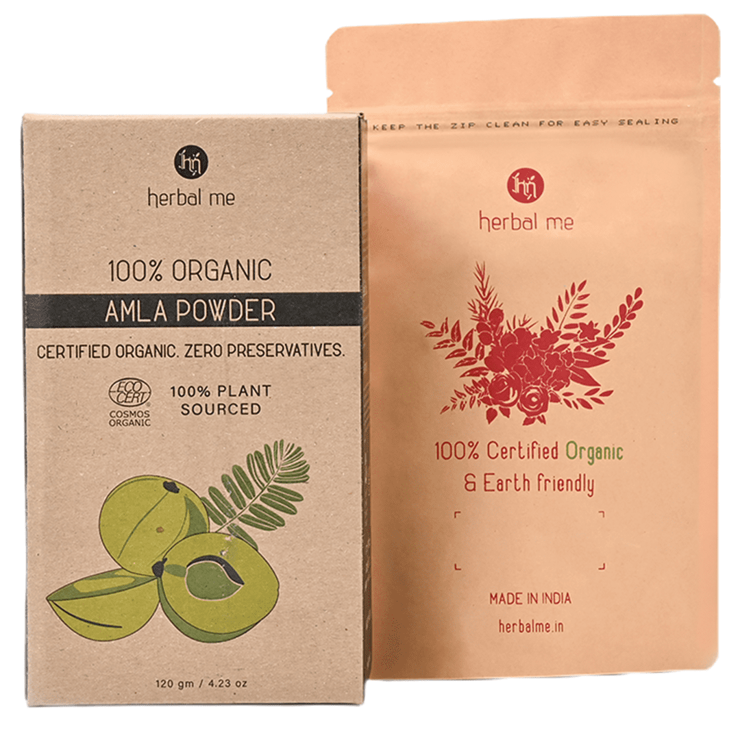 Buy Best Ecocert Certified Amla Powder - 100% Certified Organic – Herbal Me