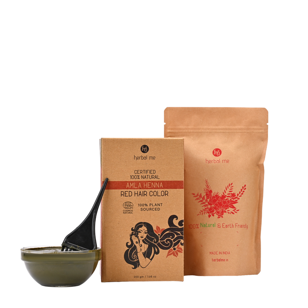 Buy Herbal Me Natural Hair Color - Ecocert Certified – Tagged "hair color"